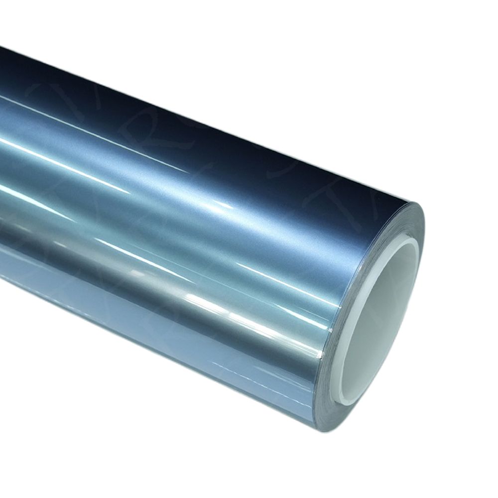 Super Gloss Tungsten Blue Vinyl Wrap – Starc Wrap