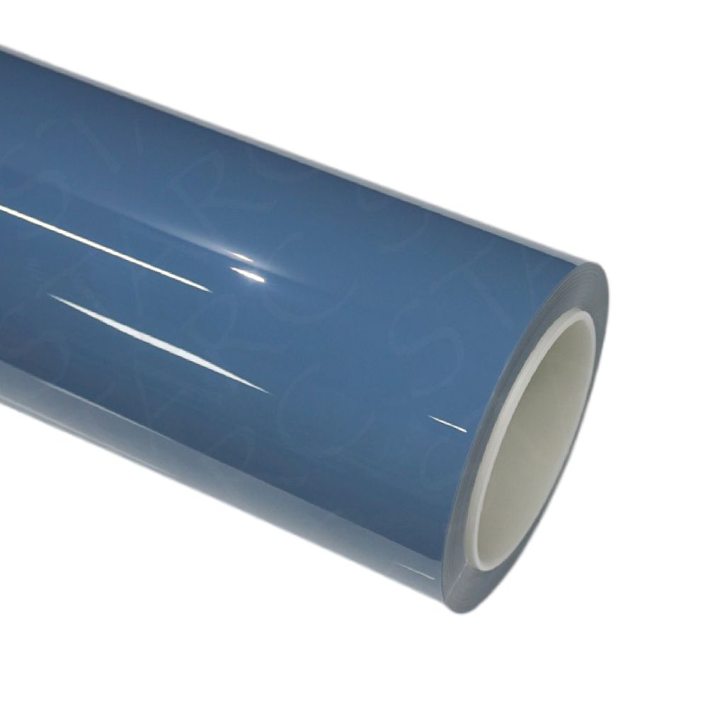 Super Gloss Porcelain Blue Vinyl Wrap – Starc Wrap