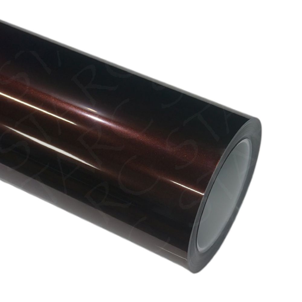 Super Gloss Brocade Red Vinyl Wrap – Starc Wrap