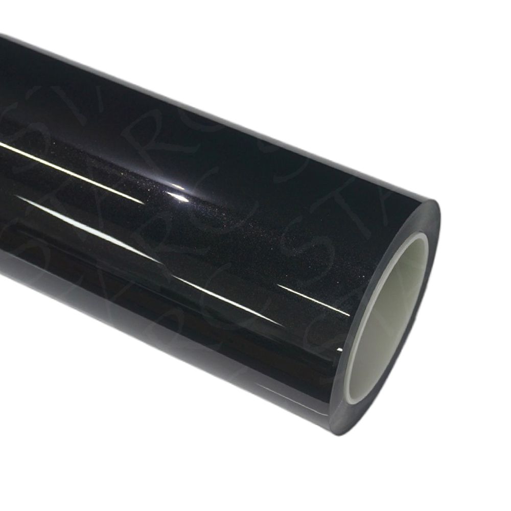 Super Gloss Charcoal Black Vinyl Wrap – Starc Wrap