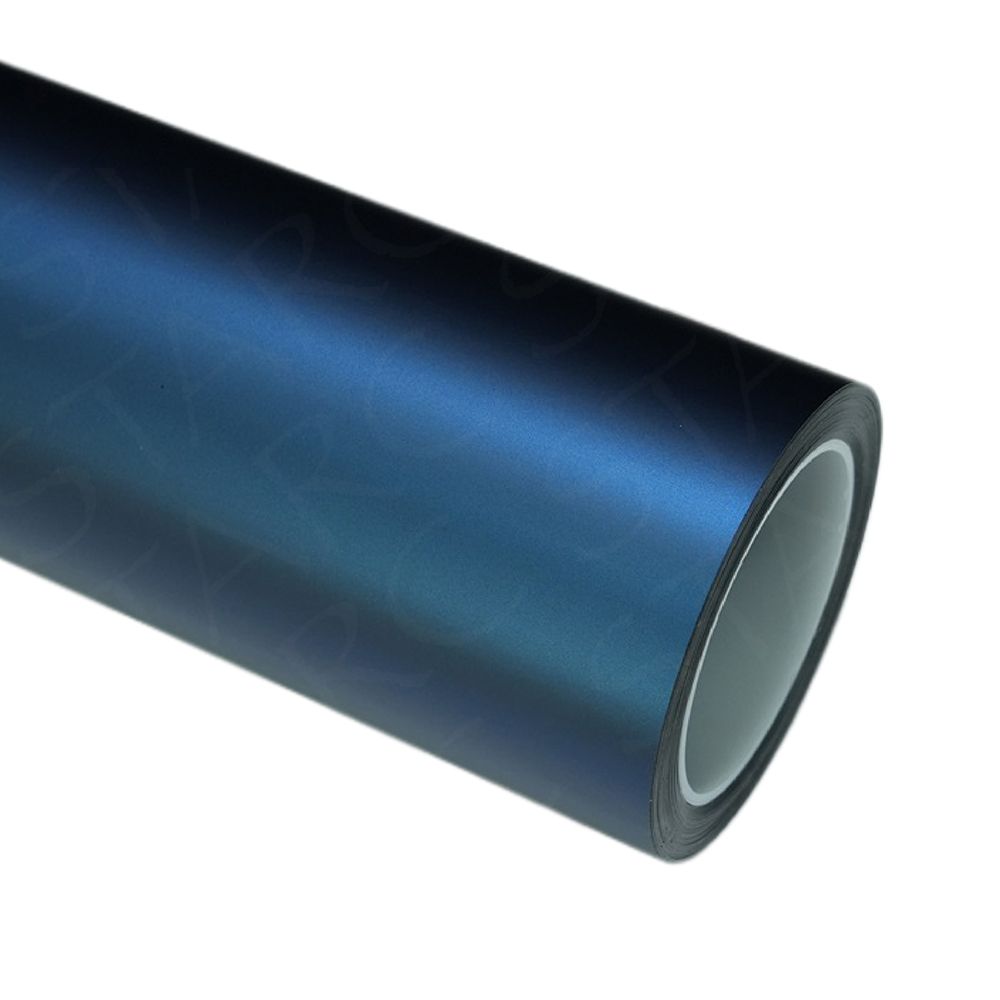 Super Satin Dark Blue Vinyl Wrap – Starc Wrap