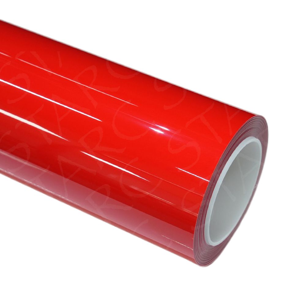 Super Gloss Light Ferrari Red Vinyl Wrap – Starc Wrap