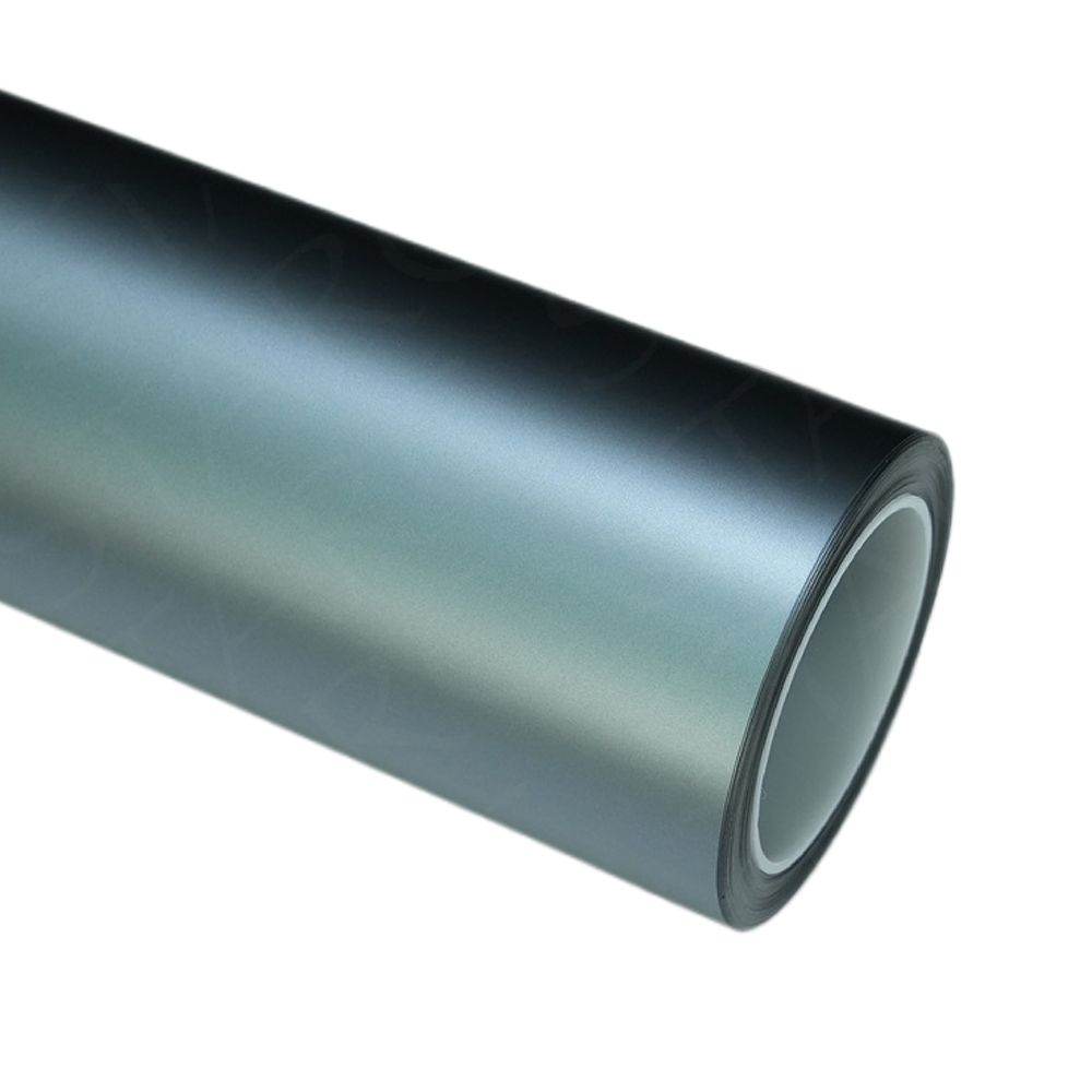 Super Satin Greyish Blue Vinyl Wrap – Starc Wrap