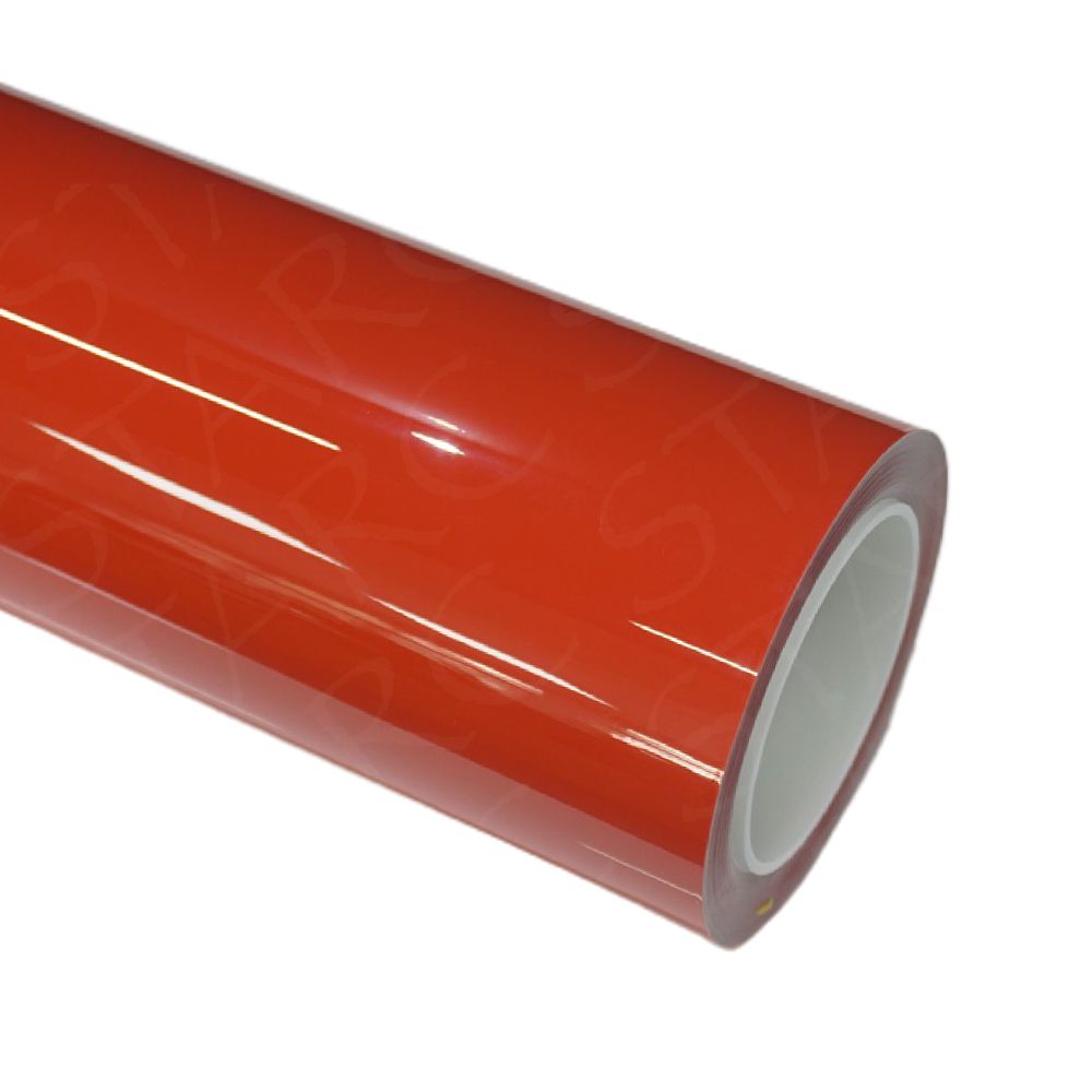Super Gloss Lava Orange Vinyl Wrap – Starc Wrap