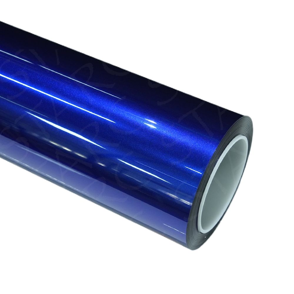 Super Gloss Sapphire Blue Vinyl Wrap – Starc Wrap