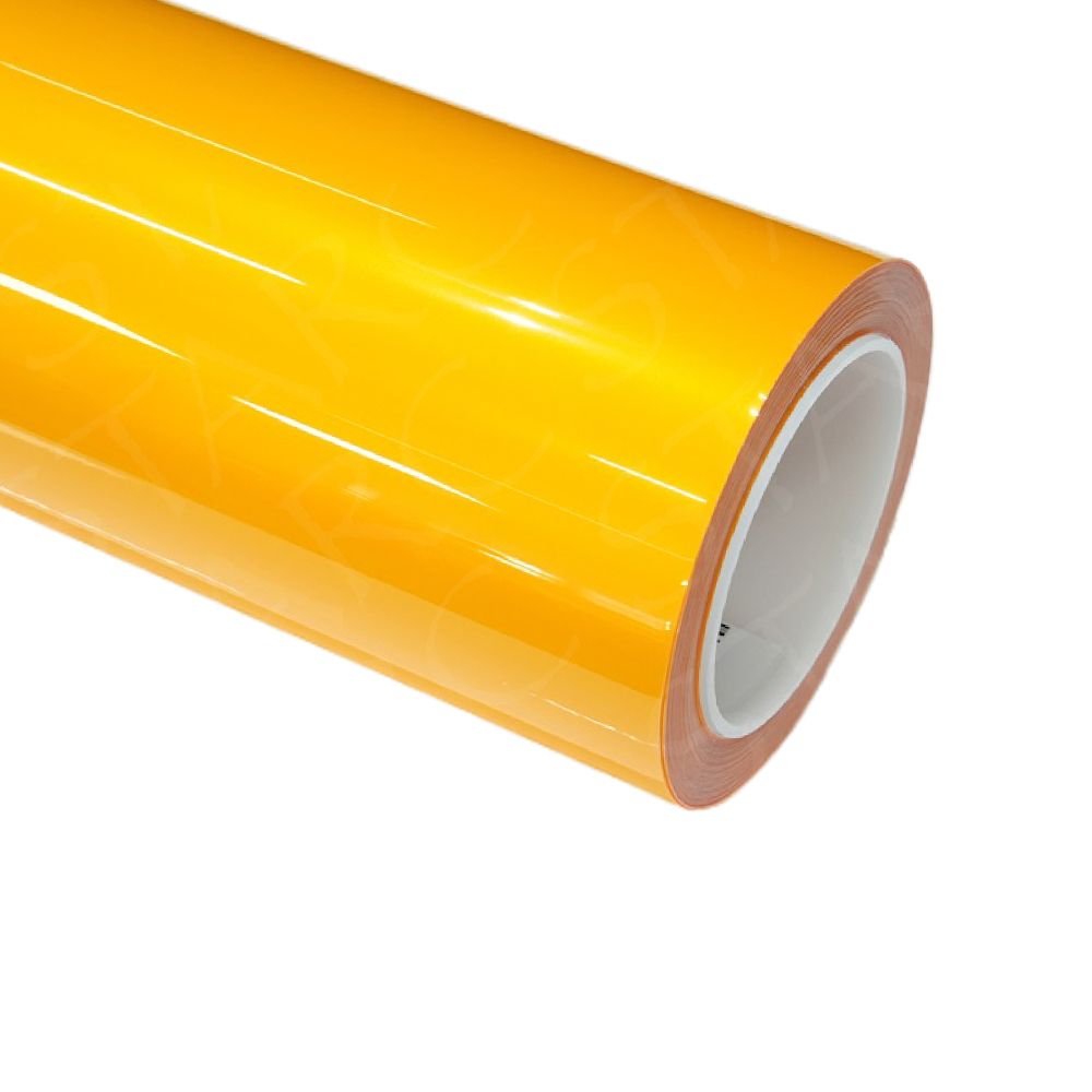 Super Gloss Volcanic Yellow Vinyl Wrap – Starc Wrap